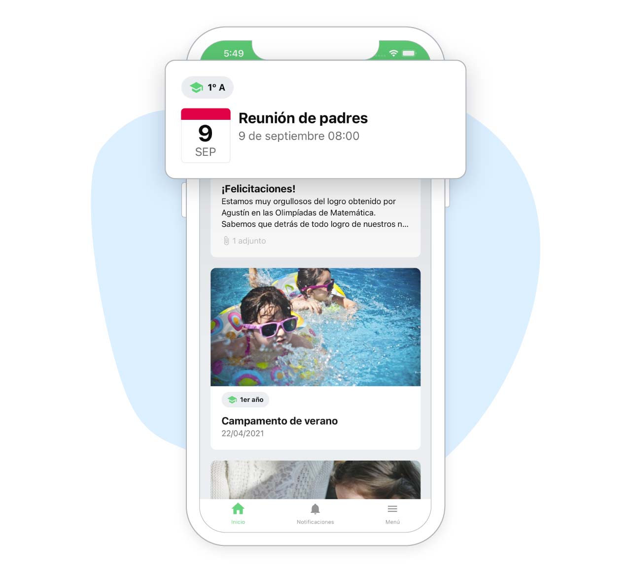 App de Comunicación para Colegios - Eventifica